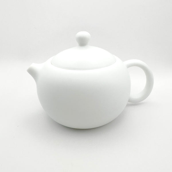 Ivory Yixing Style Teapot – White Noise Speciality Tea